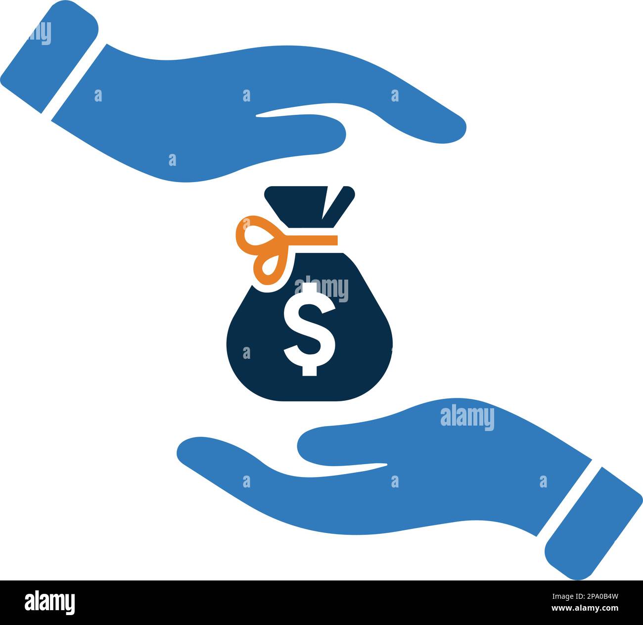 Money save, investment icon. Flat style vector EPS use in infographics ...