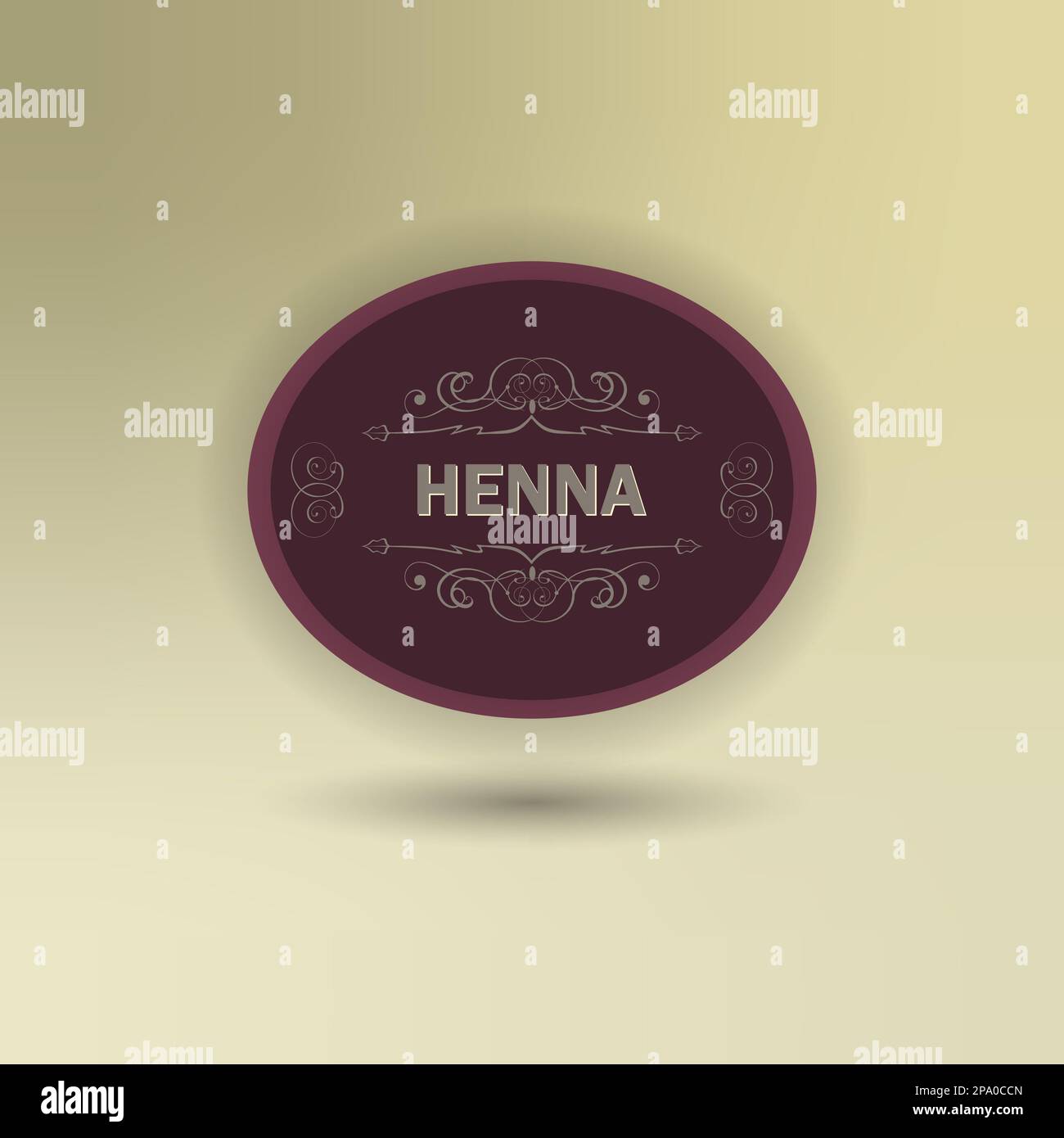 HENNA TEXT LABEL, HENNA STICKER, MEHNDI STICKER, MEHNDI LABEL Stock ...