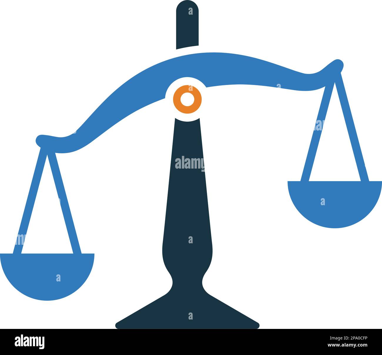 Judgment, balance icon use in mobile and app development or commercial ...