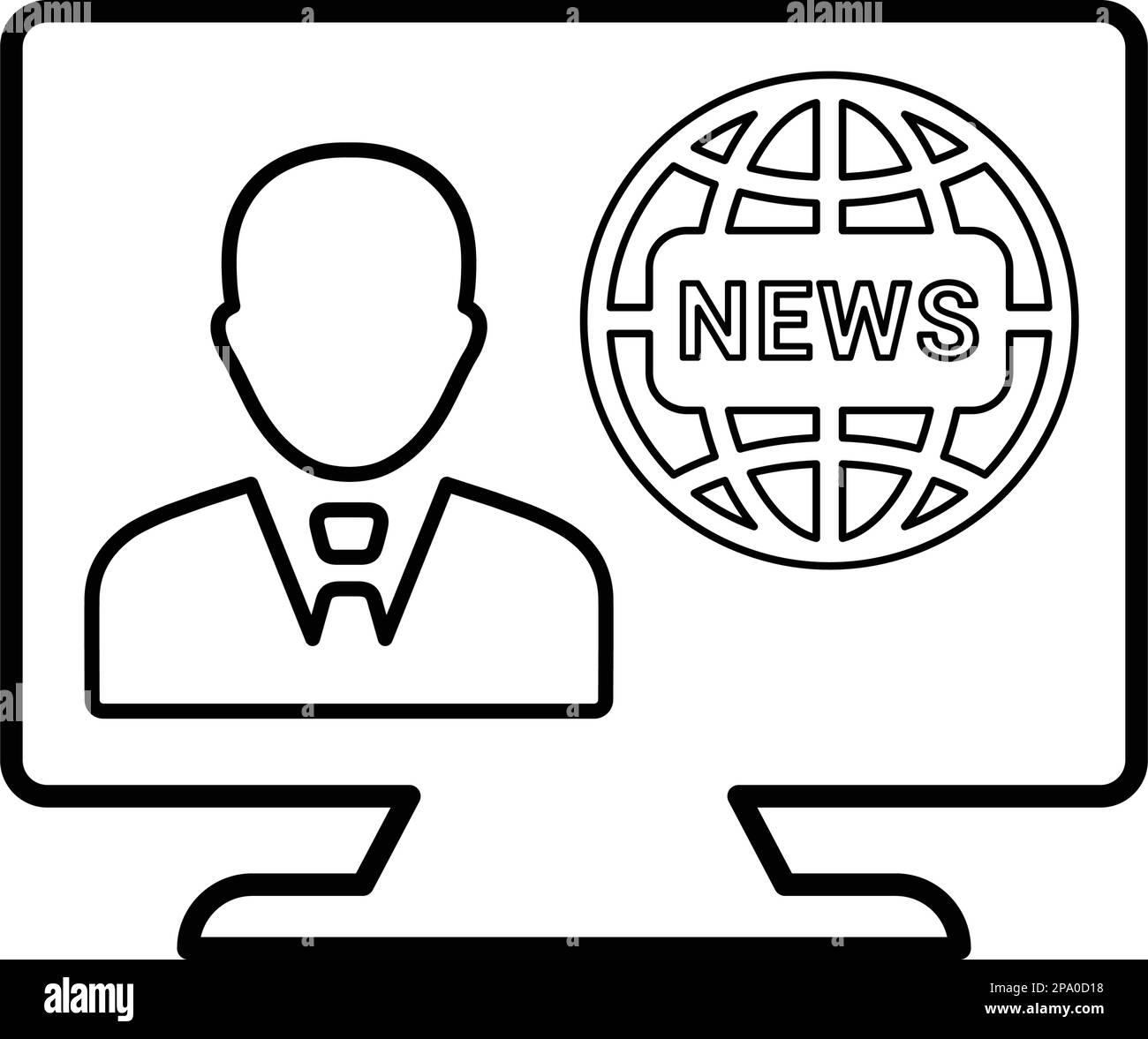 News, Reports icon. Flat style vector EPS use in infographics,web ...