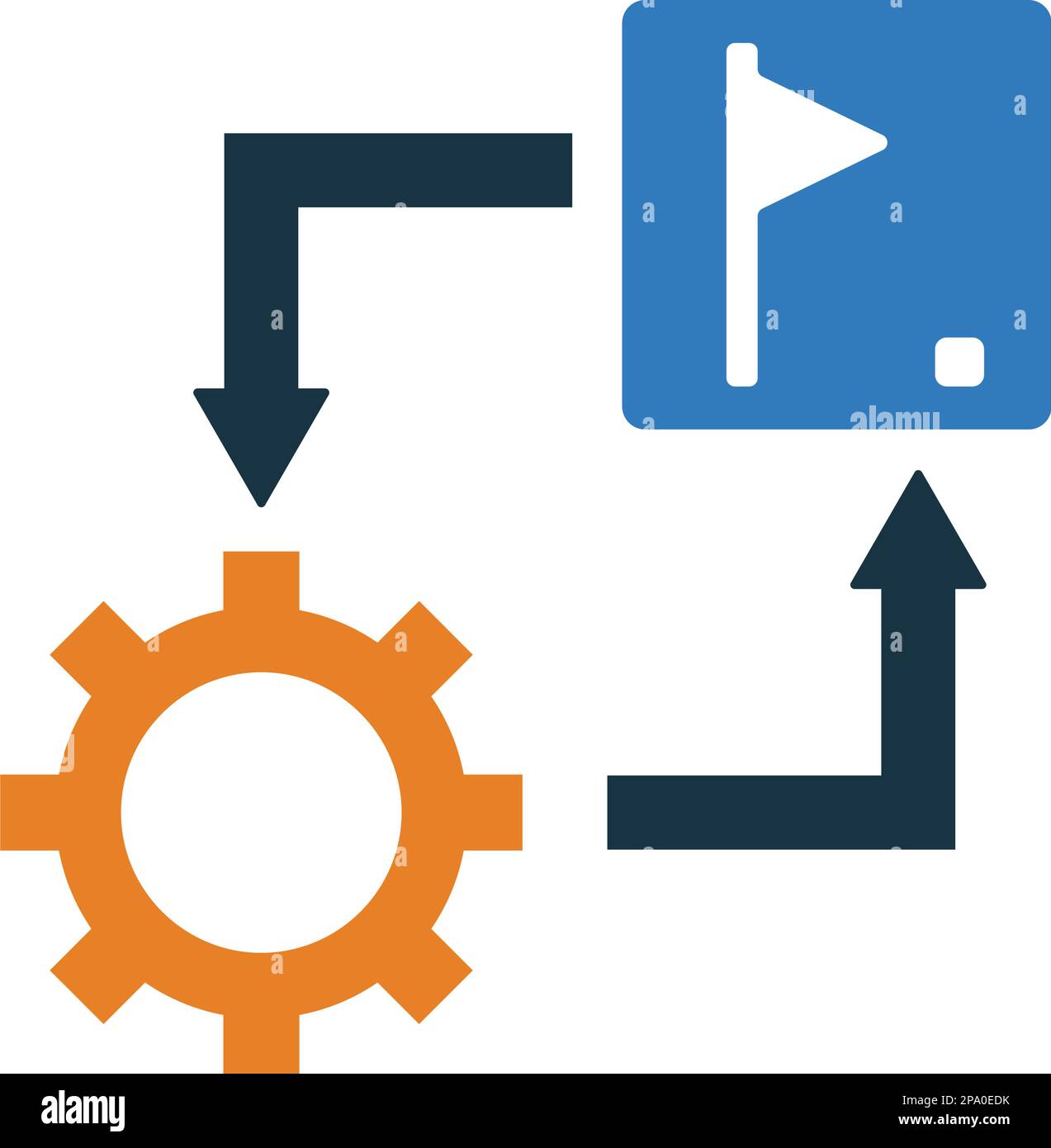 Plan, method icon. Flat style vector EPS use in infographics,web design ...