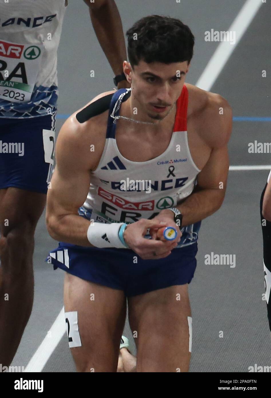 ANDANT Téo of France 4 x 400m Relay Men Final during the European ...