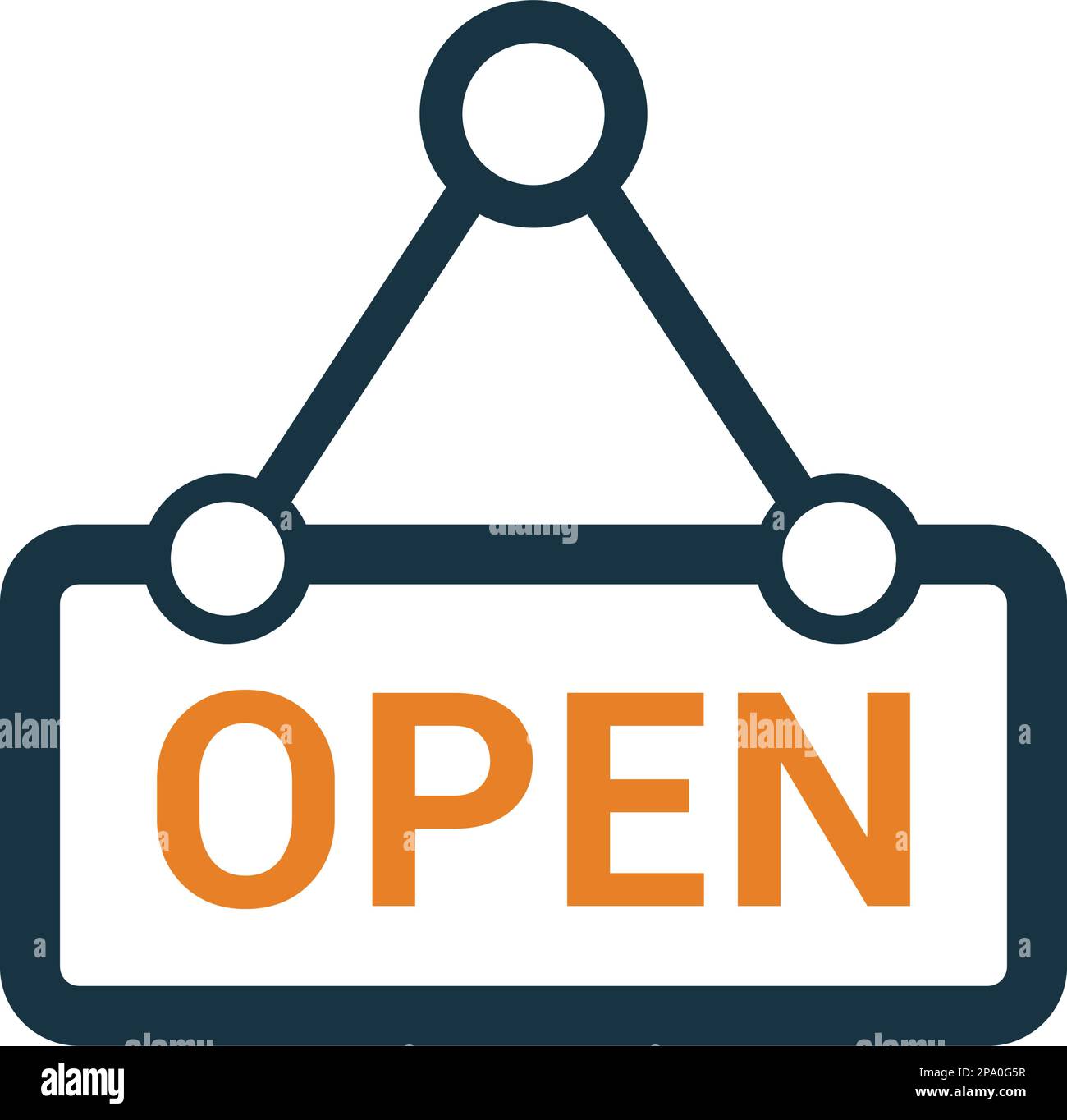 Open tag icon use in mobile and app development or commercial purposes ...