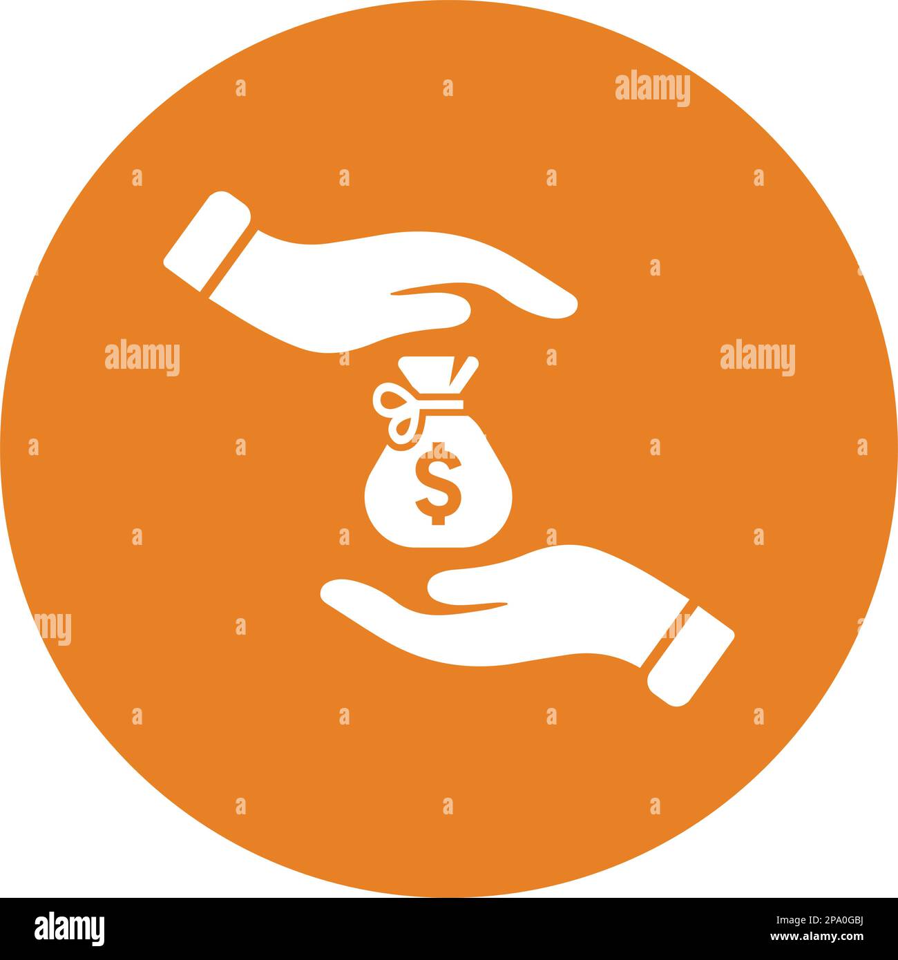 Money save, investment icon. Flat style vector EPS use in infographics ...