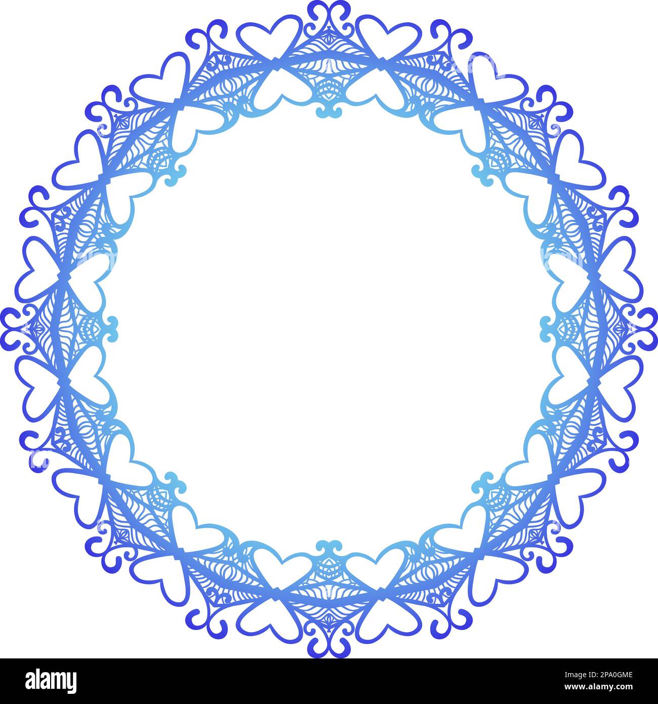 Frame round Stock Vector Images - Alamy