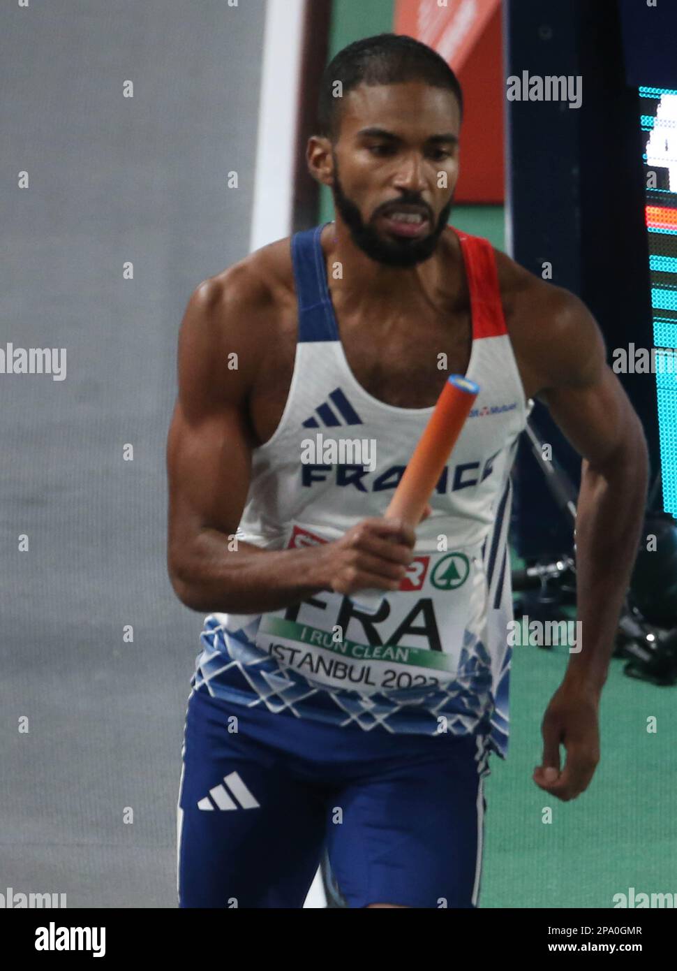COROLLER Victor and Muhammad Abdallah KOUNTA of France 4 x 400m Relay ...