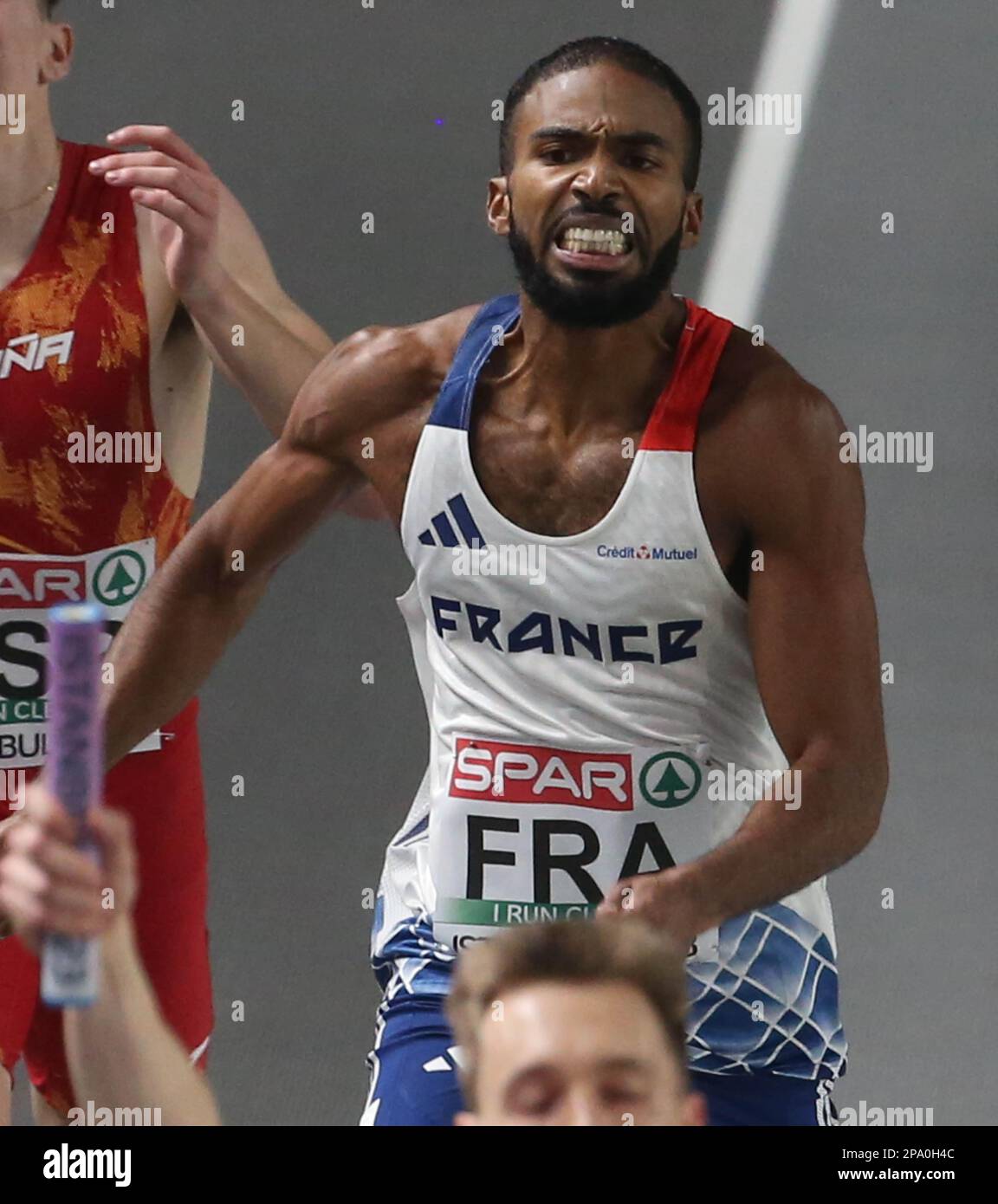 COROLLER Victor and Muhammad Abdallah KOUNTA of France 4 x 400m Relay ...