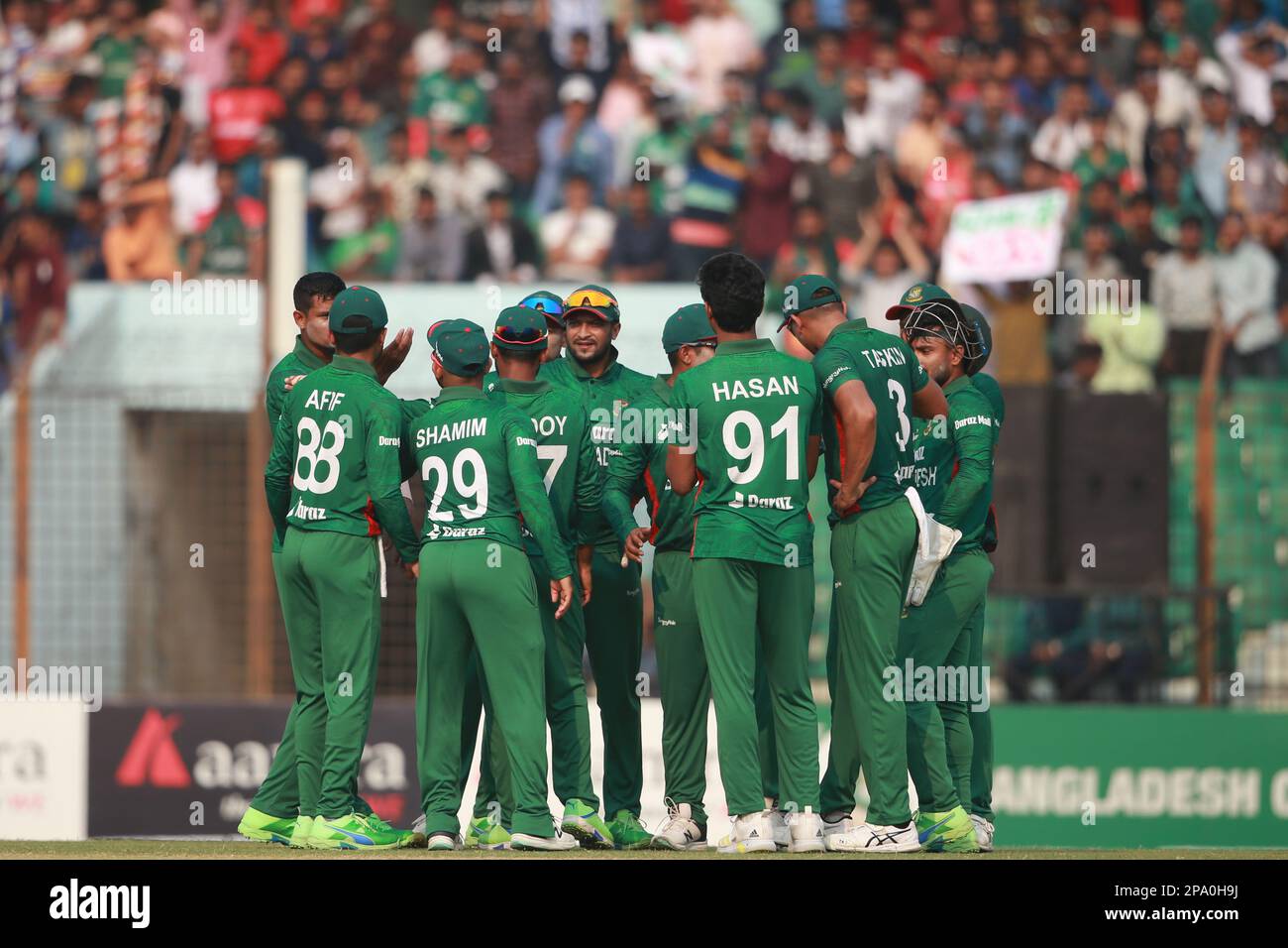 Bangladesh-England 1st T20I match of three match series at Zahur Ahmed ...