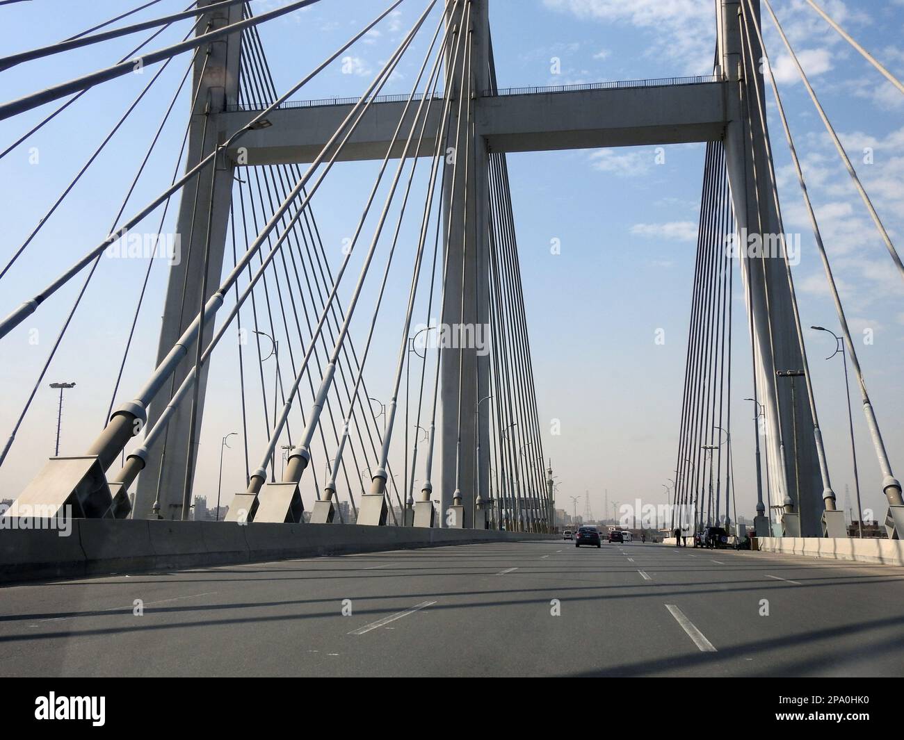 Cairo, Egypt, March 9 2023: The Rod El Farag Axis Tahya Misr Masr ...