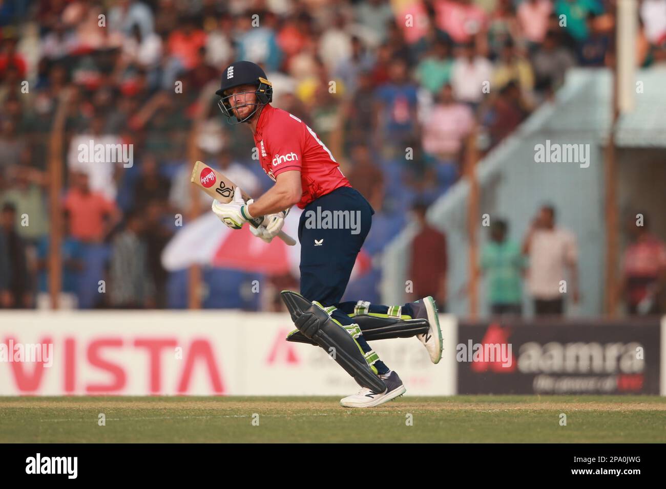 Jos Buttler during Bangladesh-England 1st T20I match of three match ...