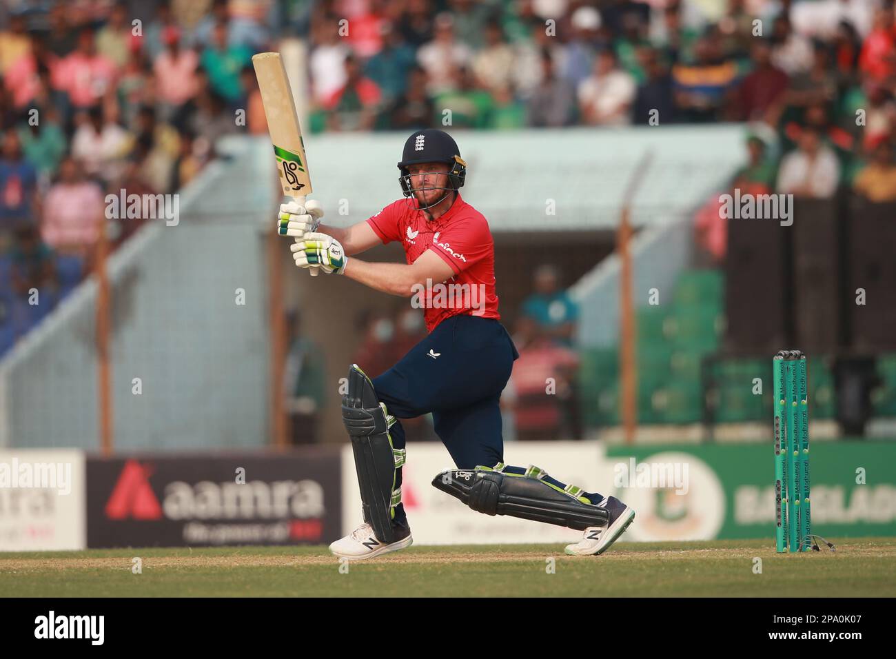 Jos Buttler during Bangladesh-England 1st T20I match of three match ...