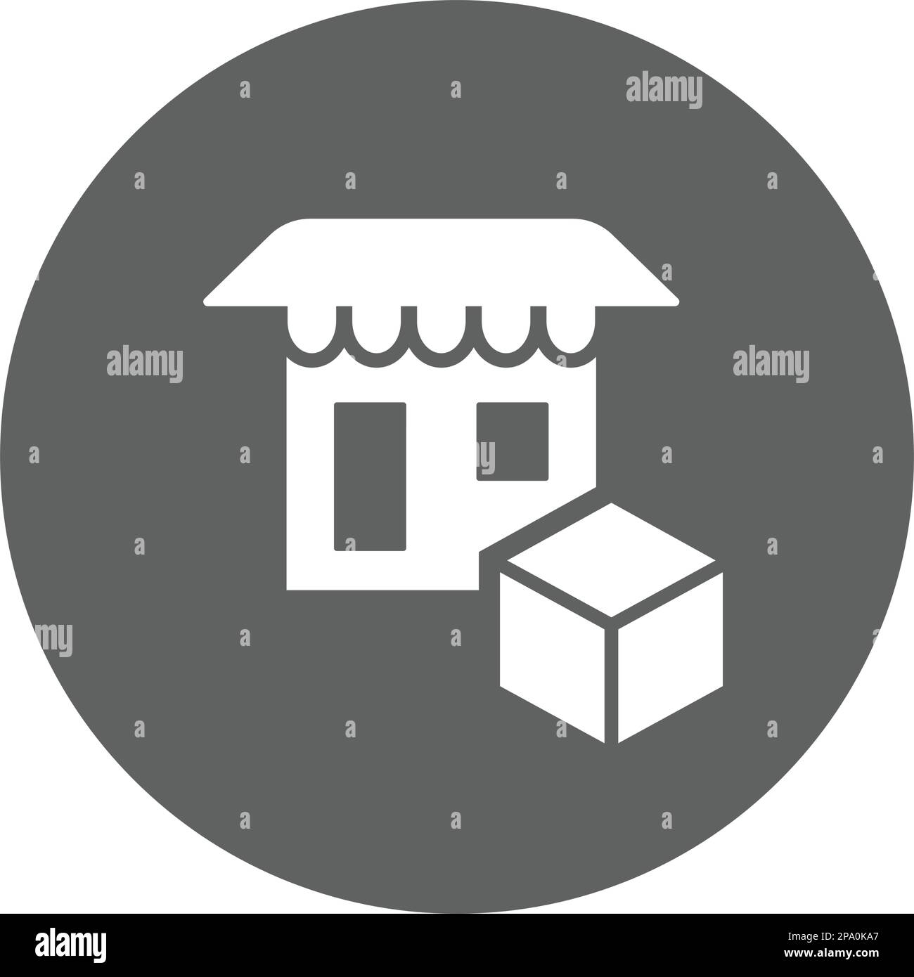 Product, store icon. Fully editable vector EPS use for printed ...