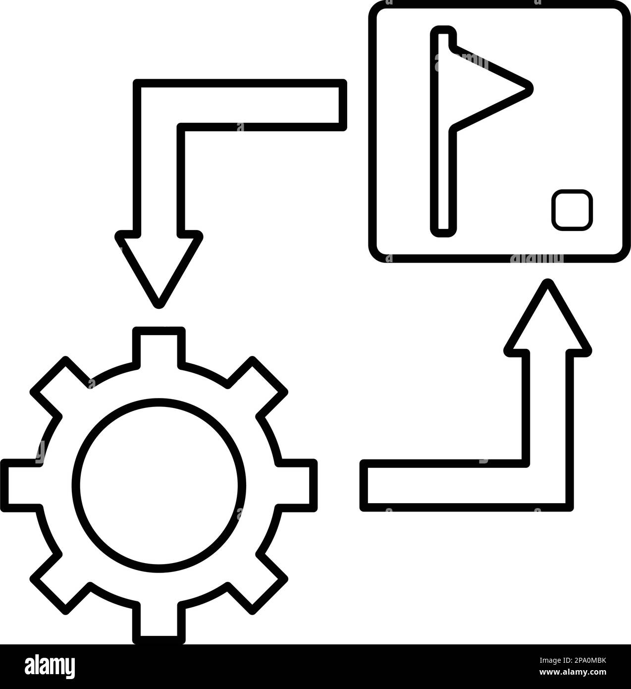 Plan, method icon. Flat style vector EPS use in infographics,web design ...