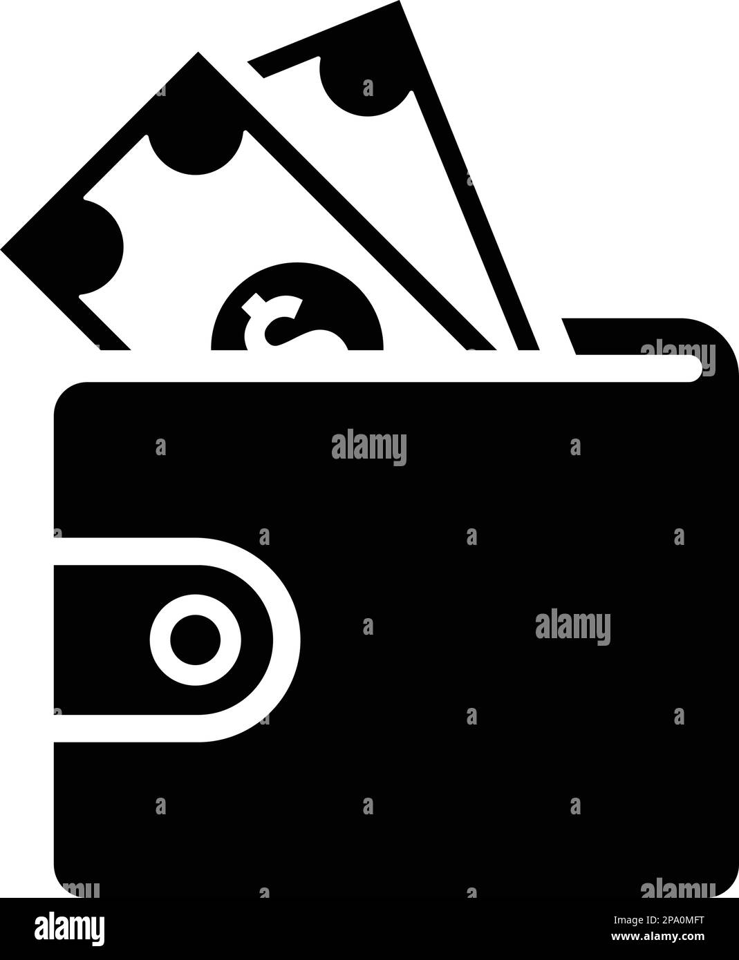 Money, wallet icon. Flat style vector EPS use in infographics,web ...