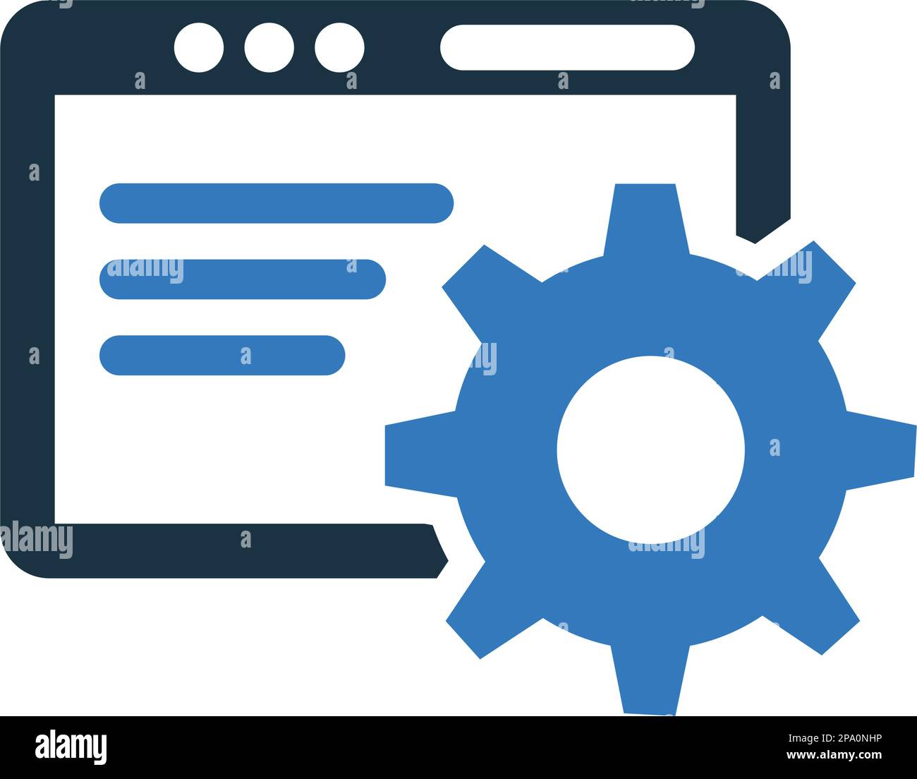 website configuration icon - Perfect use for designing and developing ... website configuration icon - Perfect use for designing and developing ...