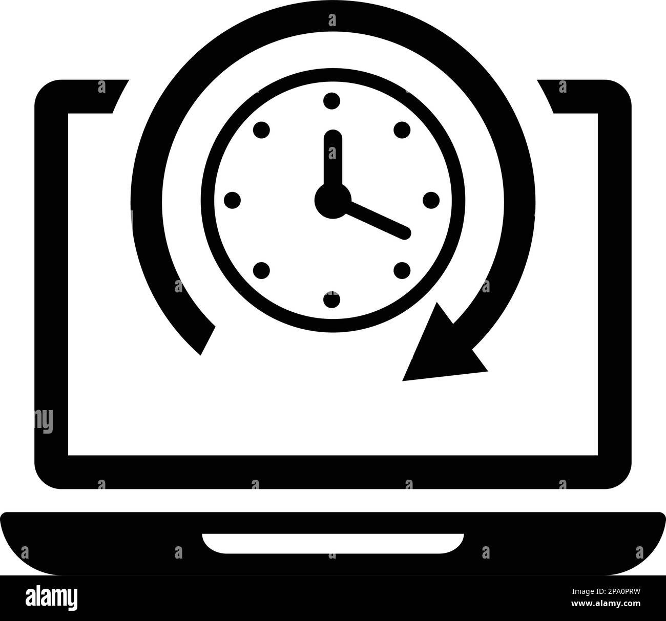 Duration, timing, web page icon use in mobile and app development or ...