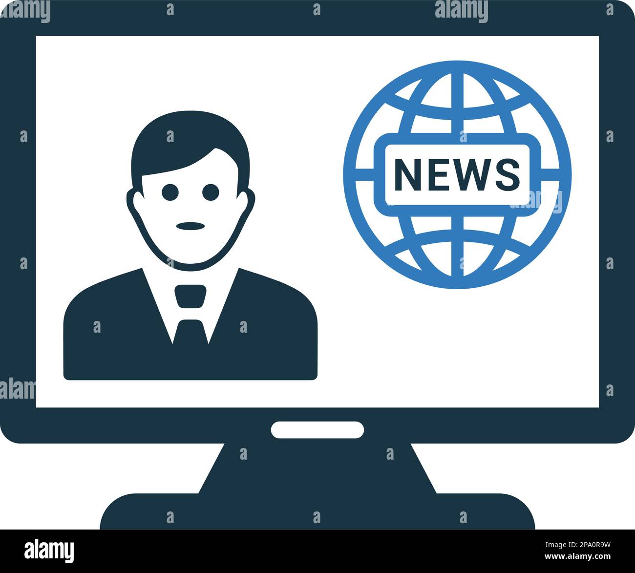 News, Reports icon. Flat style vector EPS use in infographics,web ...