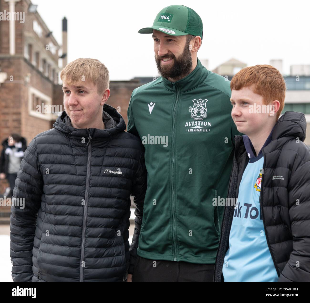 Wrexham, Wrexham County Borough, Wales. 11th March 2023. Wrexham's ...
