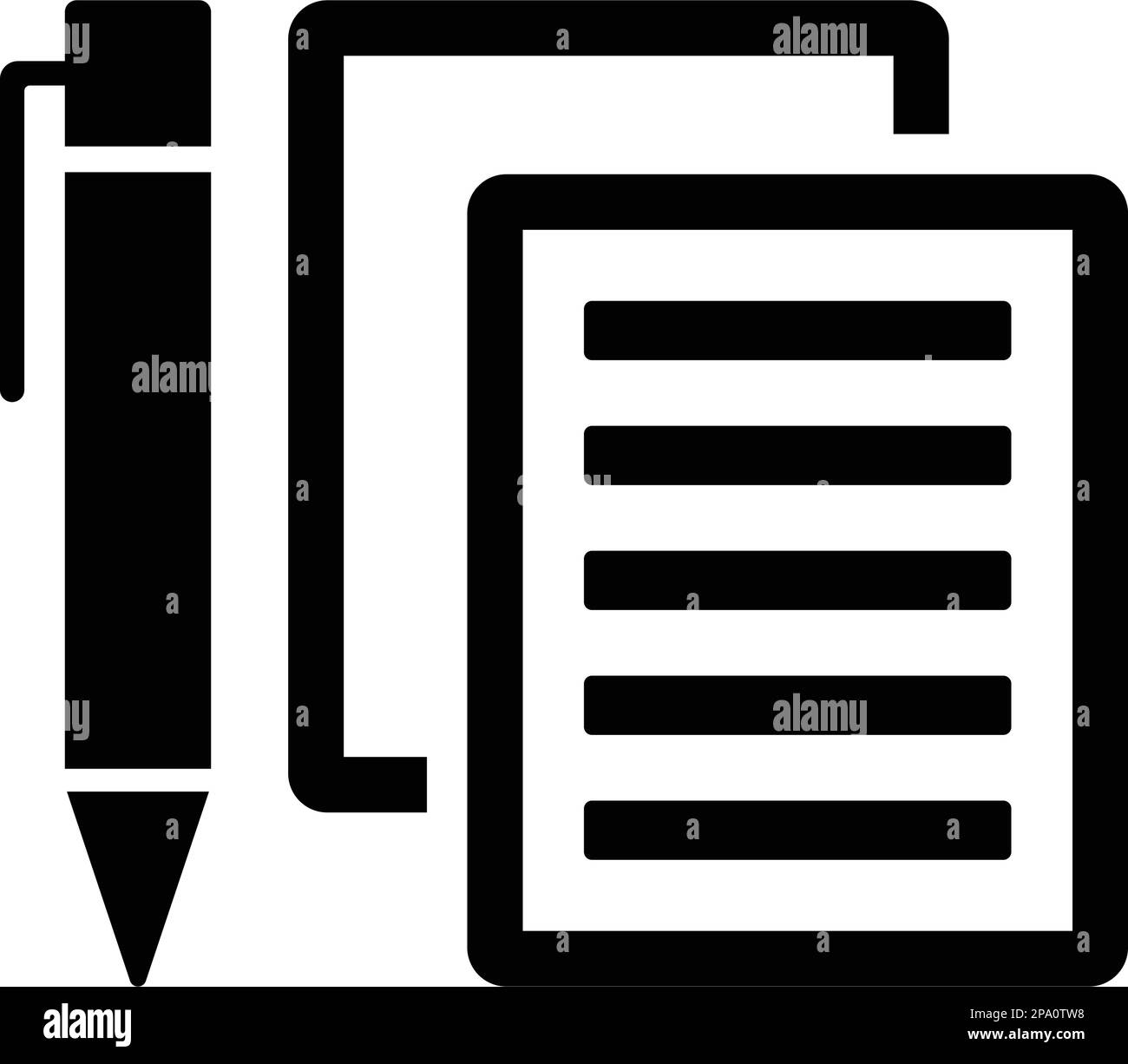 Projects notes Stock Vector Images - Alamy