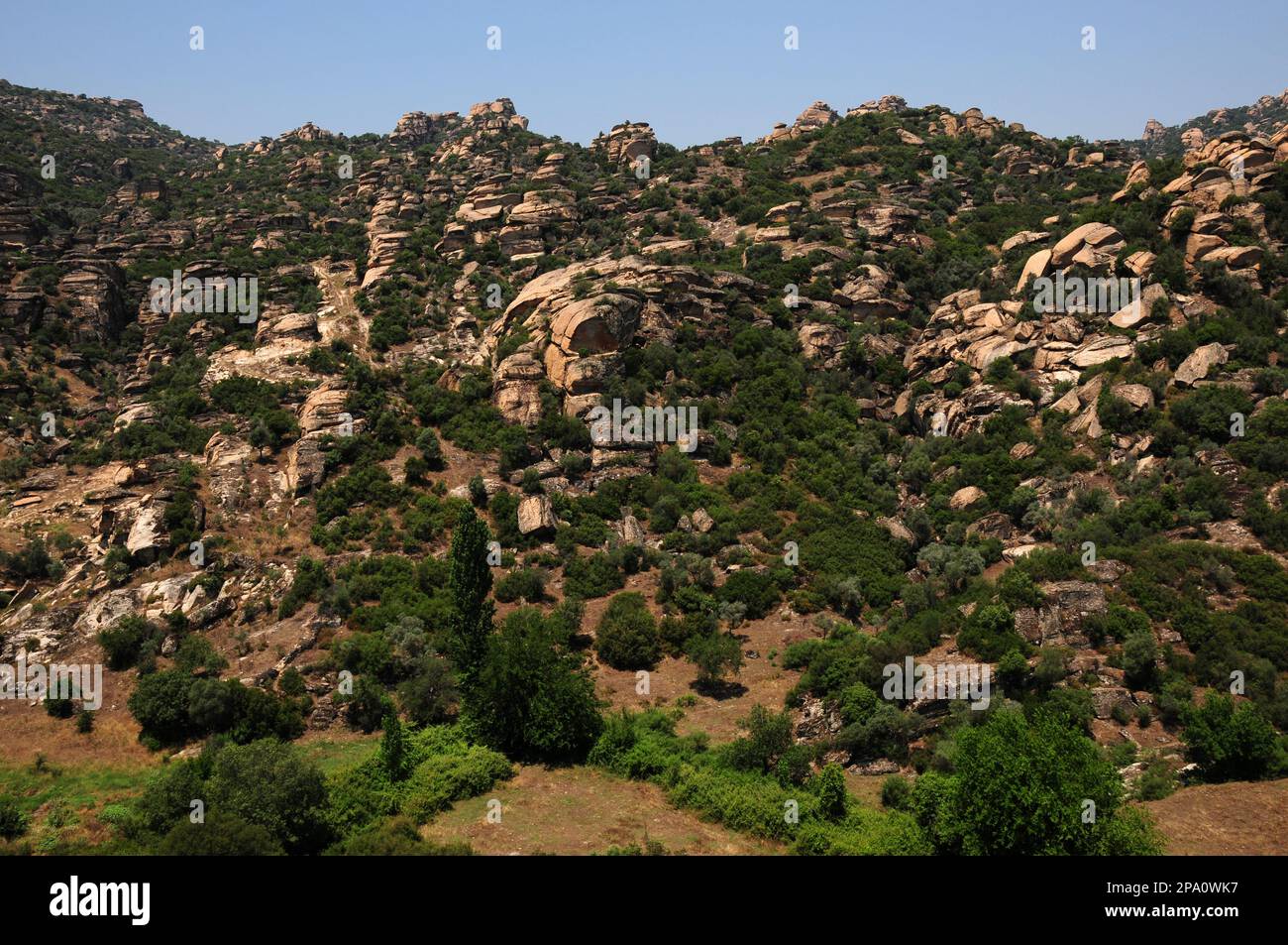 Besparmak Mountains - Aydin - TURKEY Stock Photo - Alamy