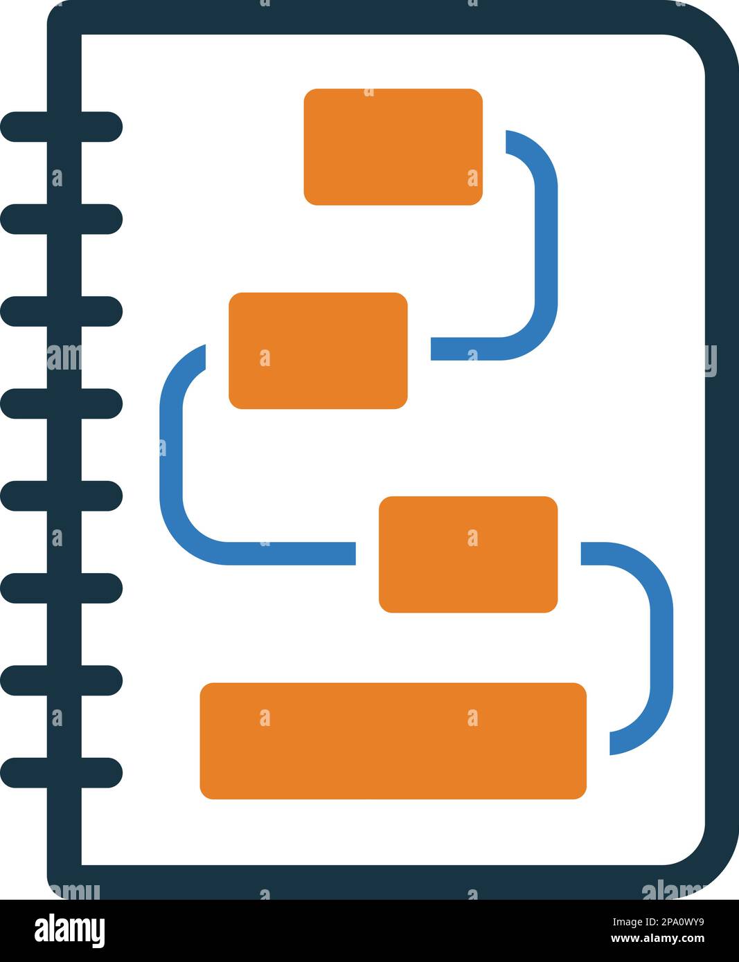 Planning icon. Fully editable vector EPS use for printed materials and ...