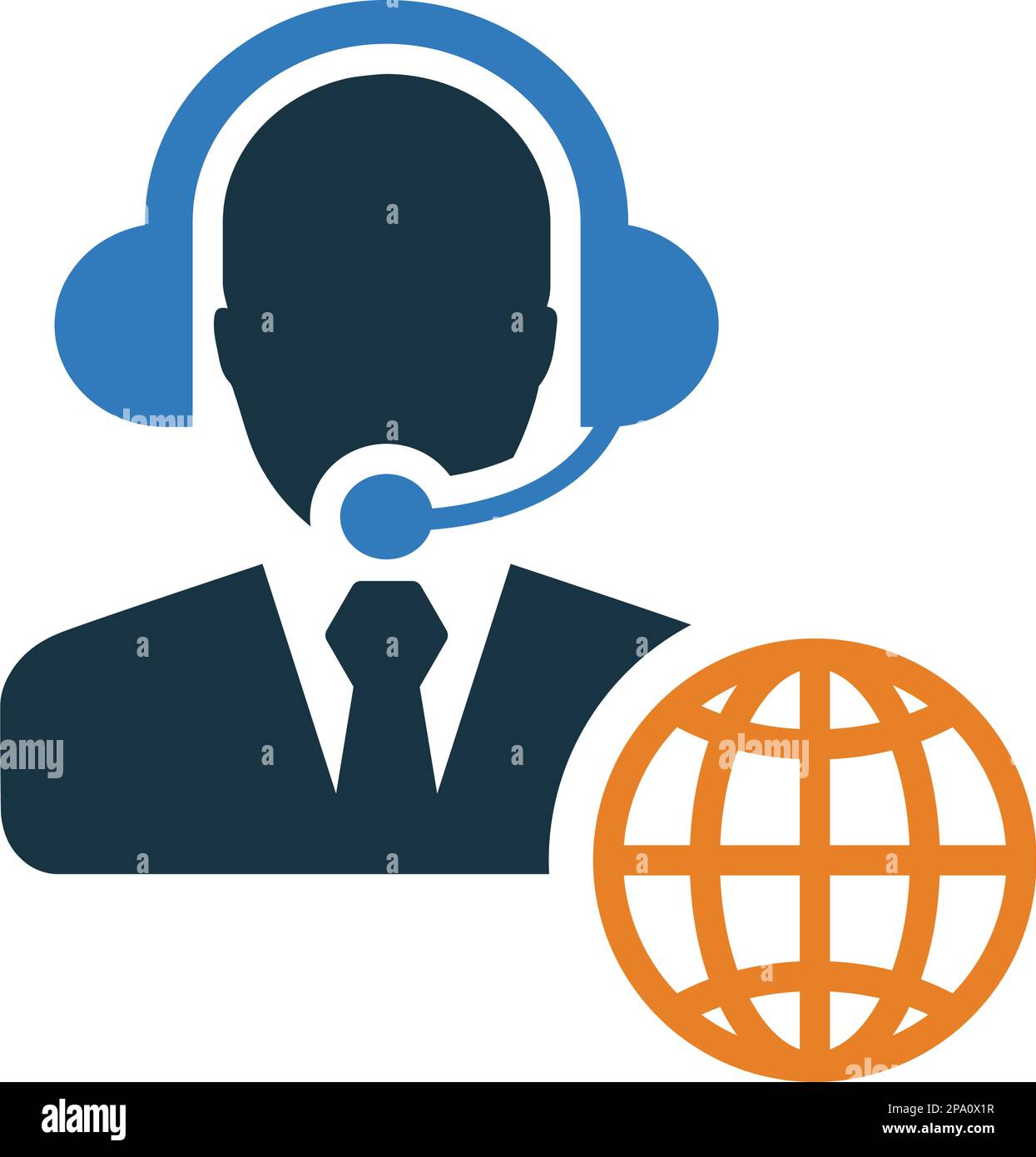 Online Support icon. Fully editable vector EPS use for printed ...