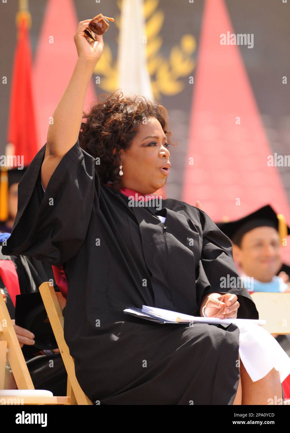 Oprah Winfrey, Stanford University Commencement speaker, addresses ...