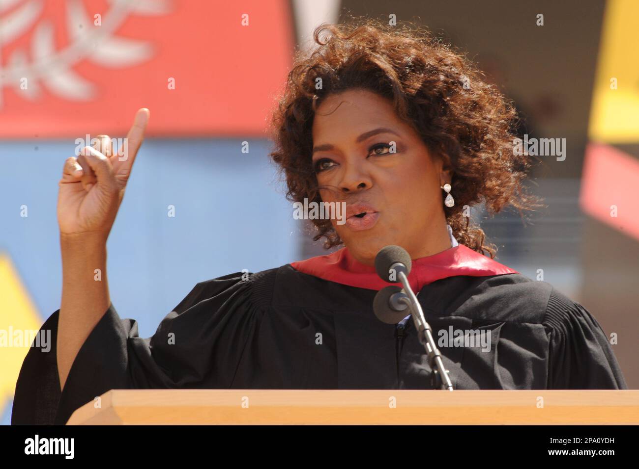 Oprah Winfrey, Stanford University Commencement speaker, addresses ...