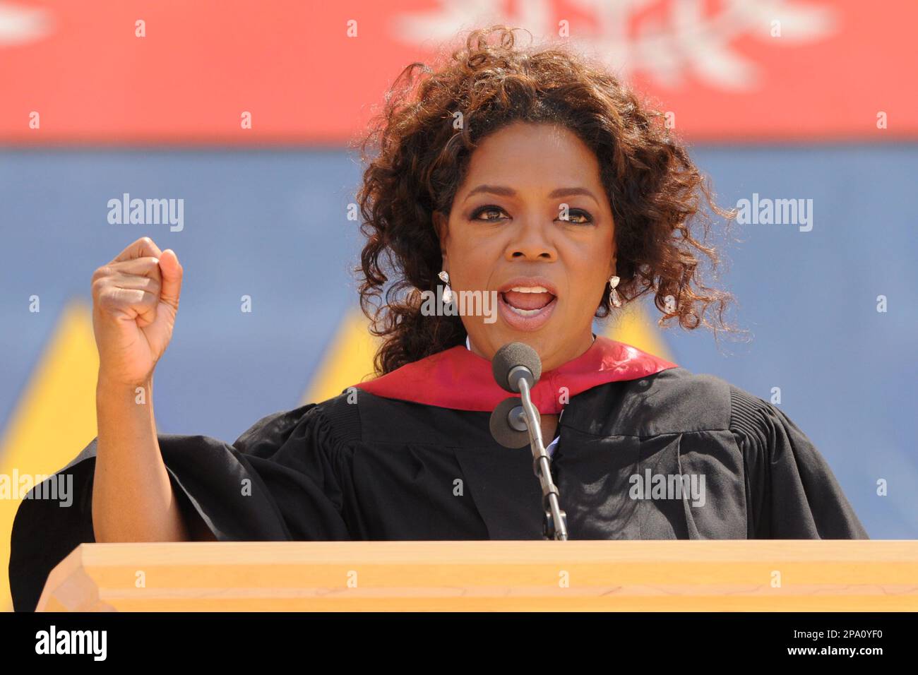 Oprah Winfrey, Stanford University Commencement speaker, addresses ...