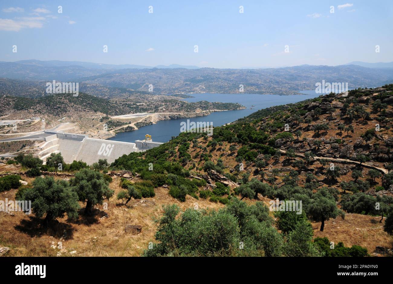 Cine Dam - Aydin - TURKEY Stock Photo - Alamy