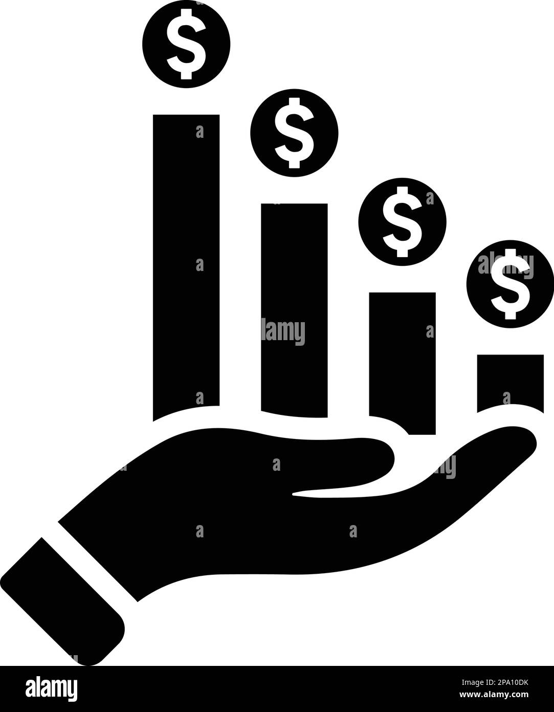 Profit, earnings, revenue icon. Fully editable vector EPS use for ...