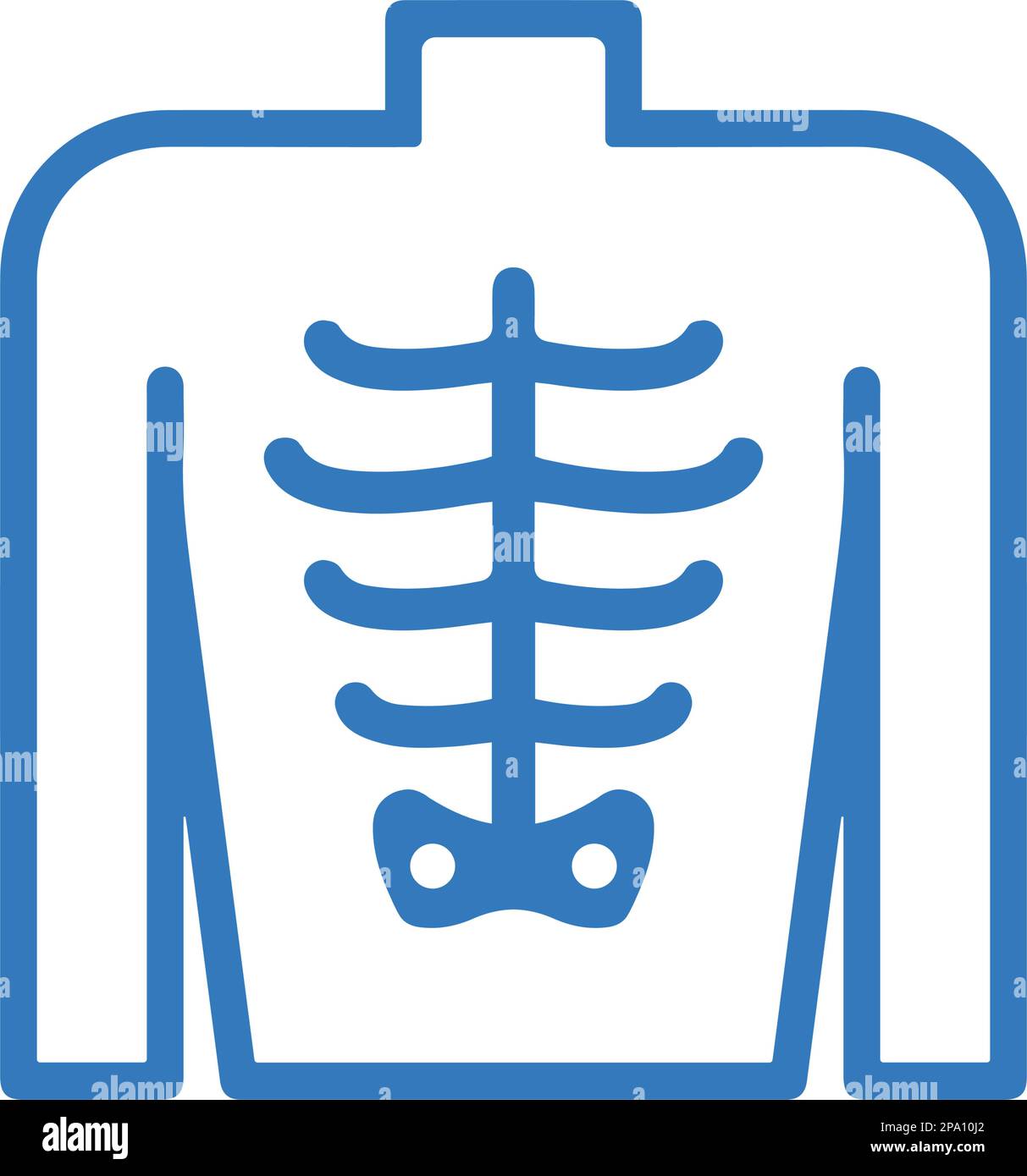 x-ray icon, radiology, vector graphics. Use for commercial, print media ...