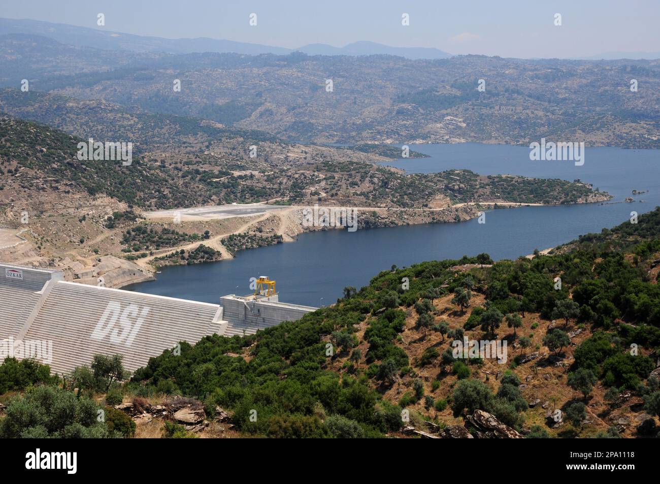 Cine Dam - Aydin - TURKEY Stock Photo - Alamy