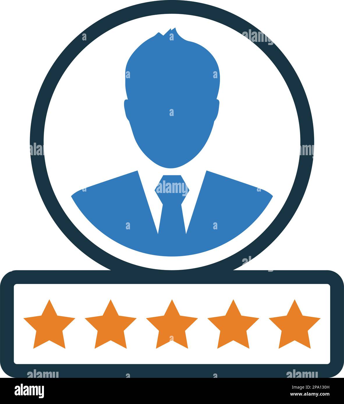Profile, employee ranking icon. Fully editable vector EPS use for ...