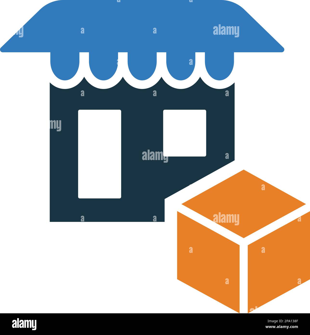 Product, store icon. Fully editable vector EPS use for printed ...