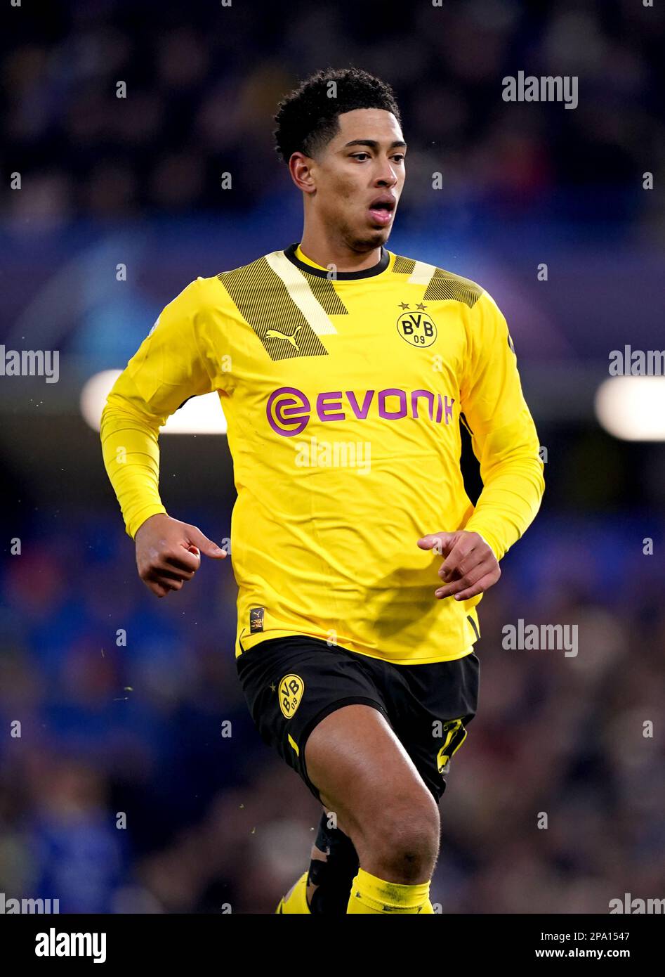 Borussia Dortmund's Jude Bellingham during UEFA Champions League round ...