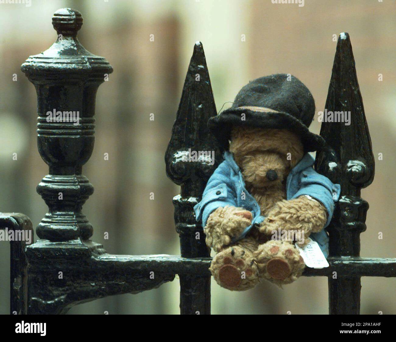 In this April 29, 1997 file photo the original Paddington bear, who ...