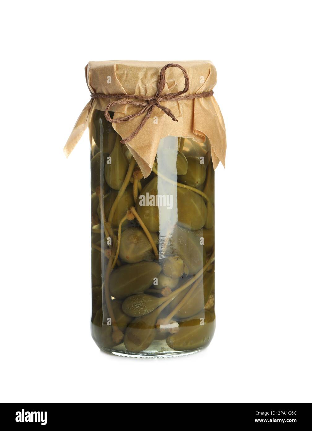 Capers in glass jar hi-res stock photography and images - Alamy