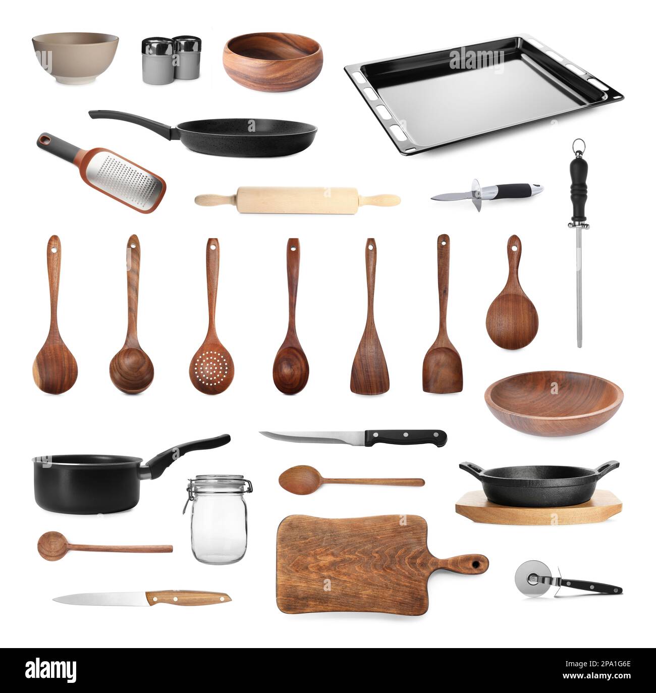 Empty jar and knife Cut Out Stock Images & Pictures - Alamy