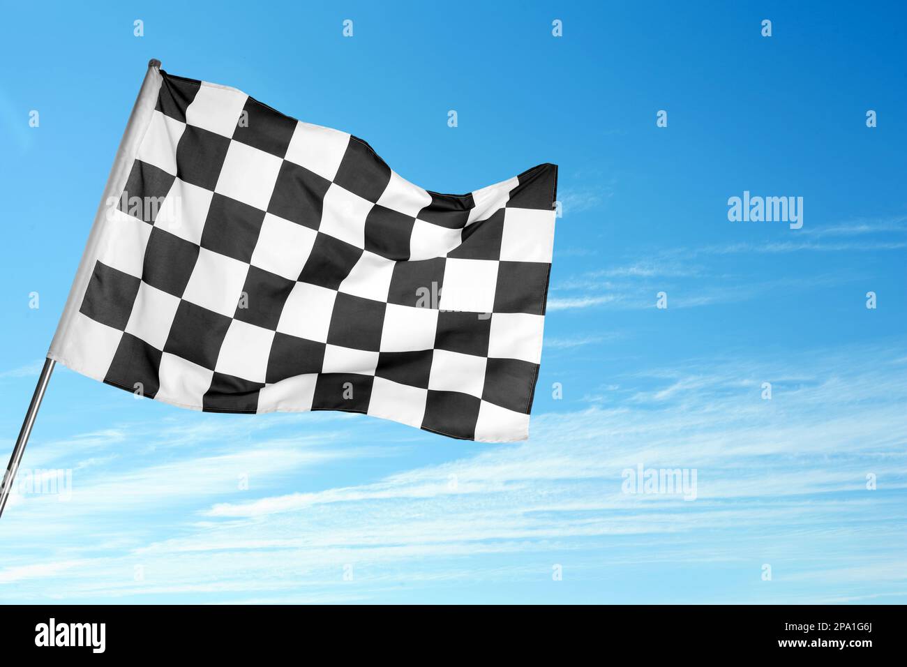Checkered flag high hi-res stock photography and images - Alamy