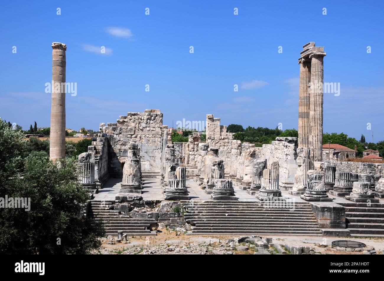 Didim Apollon Temple - Aydin - TURKEY Stock Photo - Alamy