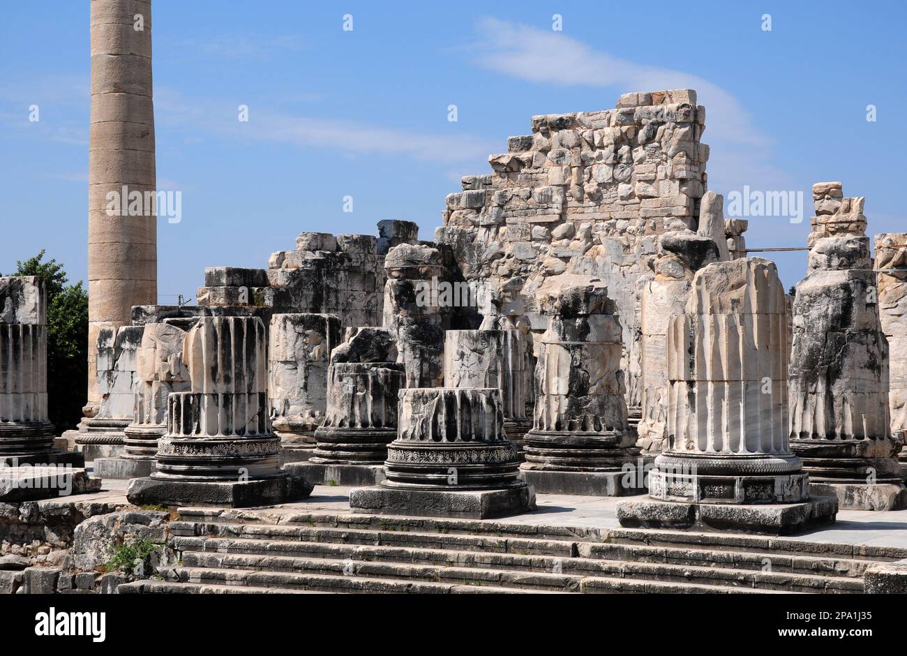 Didim Apollon Temple - Aydin - TURKEY Stock Photo - Alamy
