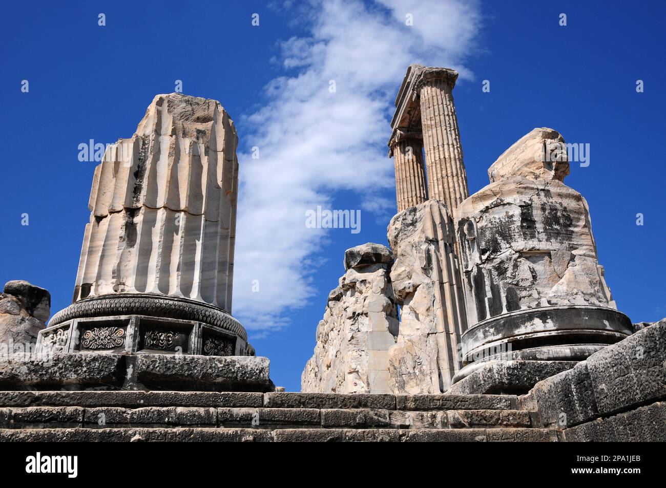 Didim Apollon Temple - Aydin - TURKEY Stock Photo - Alamy