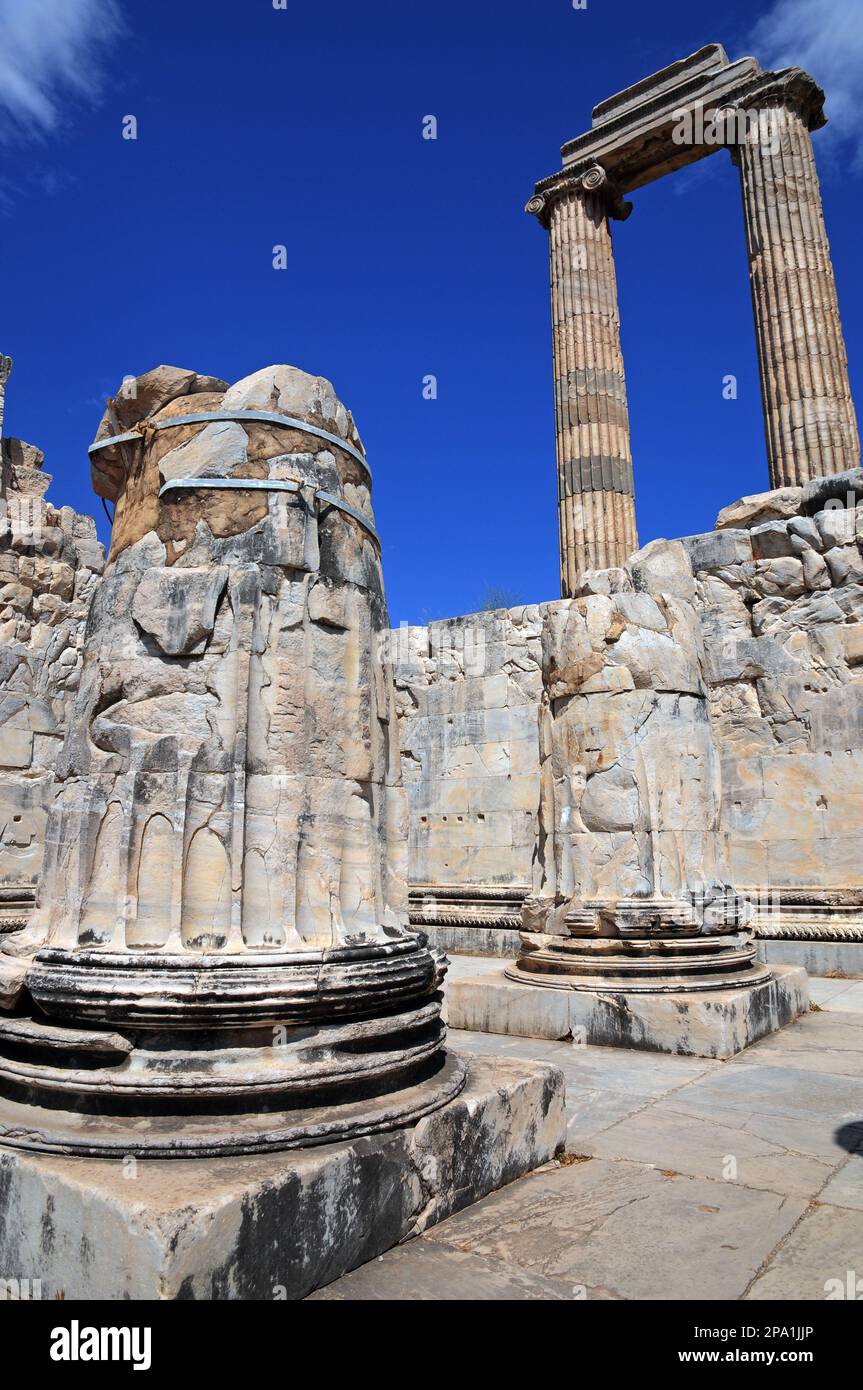 Didim Apollon Temple - Aydin - TURKEY Stock Photo - Alamy