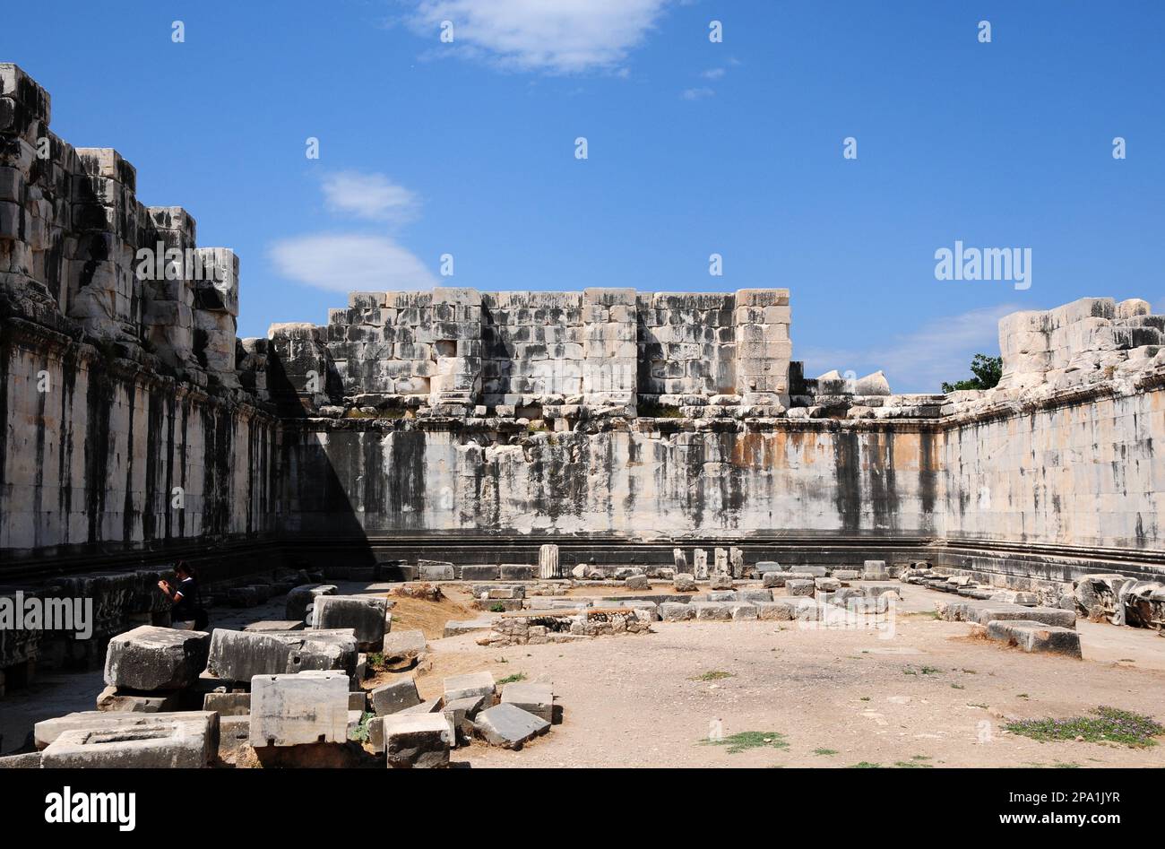 Didim Apollon Temple - Aydin - TURKEY Stock Photo - Alamy