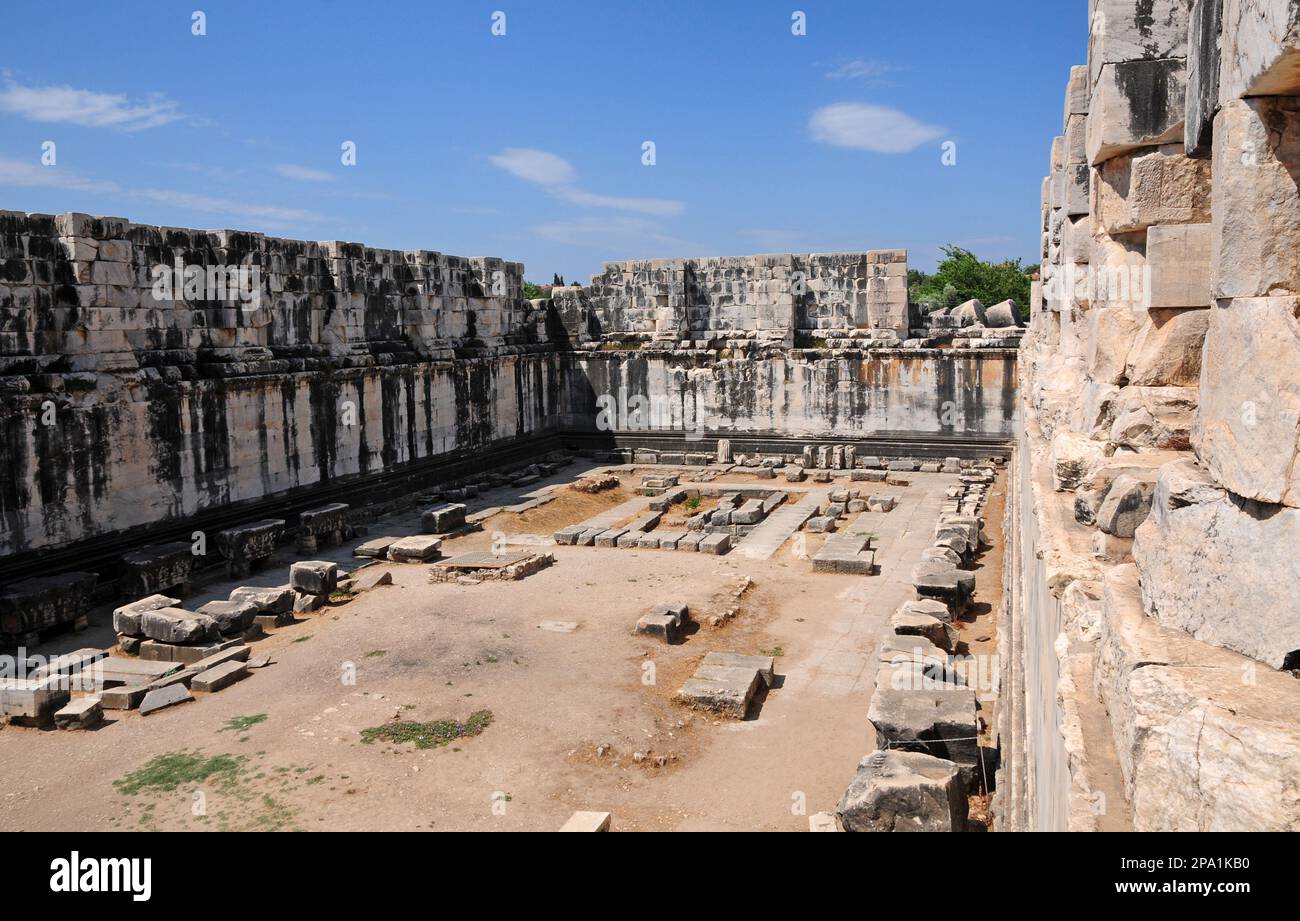 Didim Apollon Temple - Aydin - TURKEY Stock Photo - Alamy