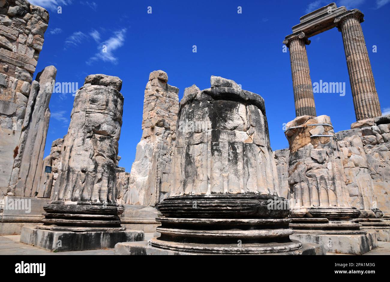 Didim Apollon Temple - Aydin - TURKEY Stock Photo - Alamy