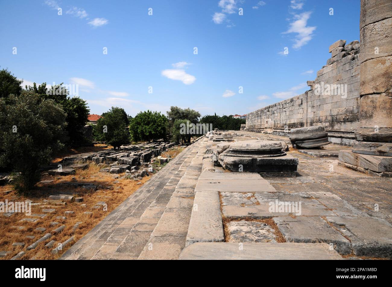 Didim Apollon Temple - Aydin - TURKEY Stock Photo - Alamy