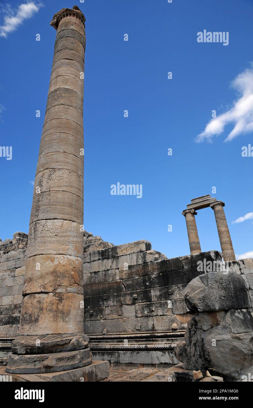Didim Apollon Temple - Aydin - TURKEY Stock Photo - Alamy
