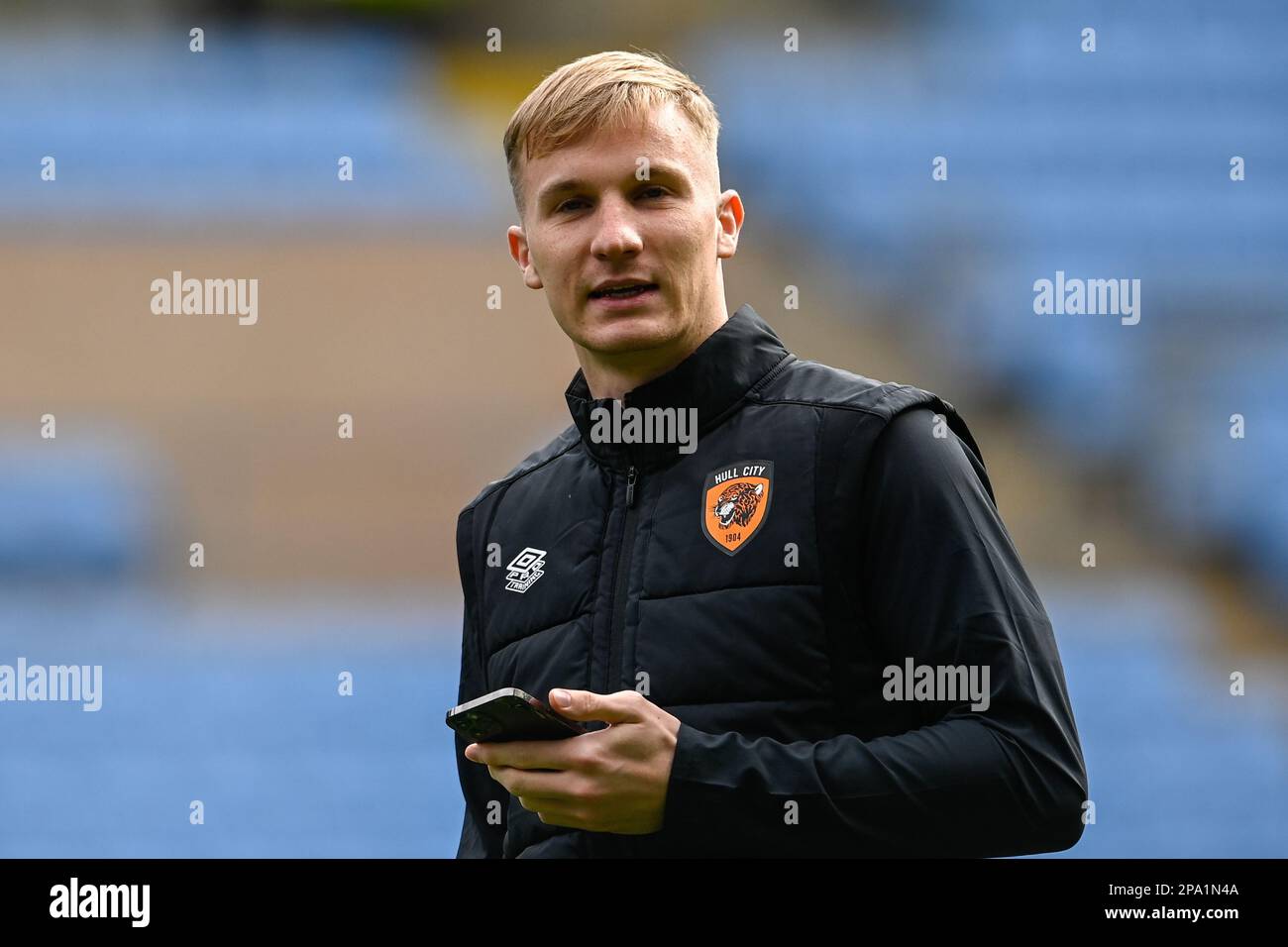 David Robson #37 of Hull City during the Sky Bet Championship match ...